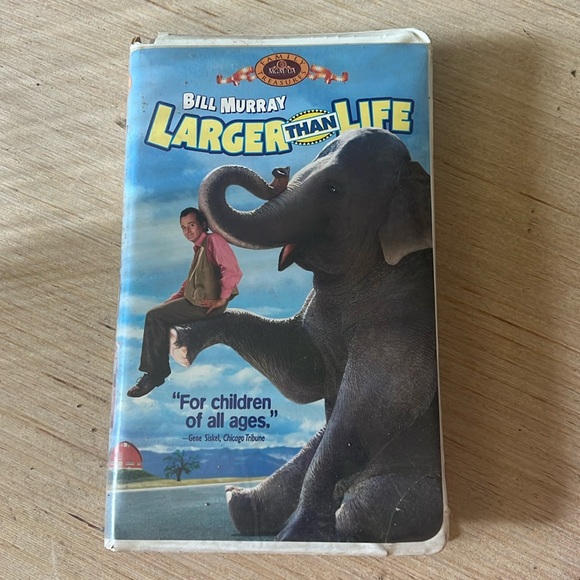 Other | Larger Than Life Vhs | Poshmark